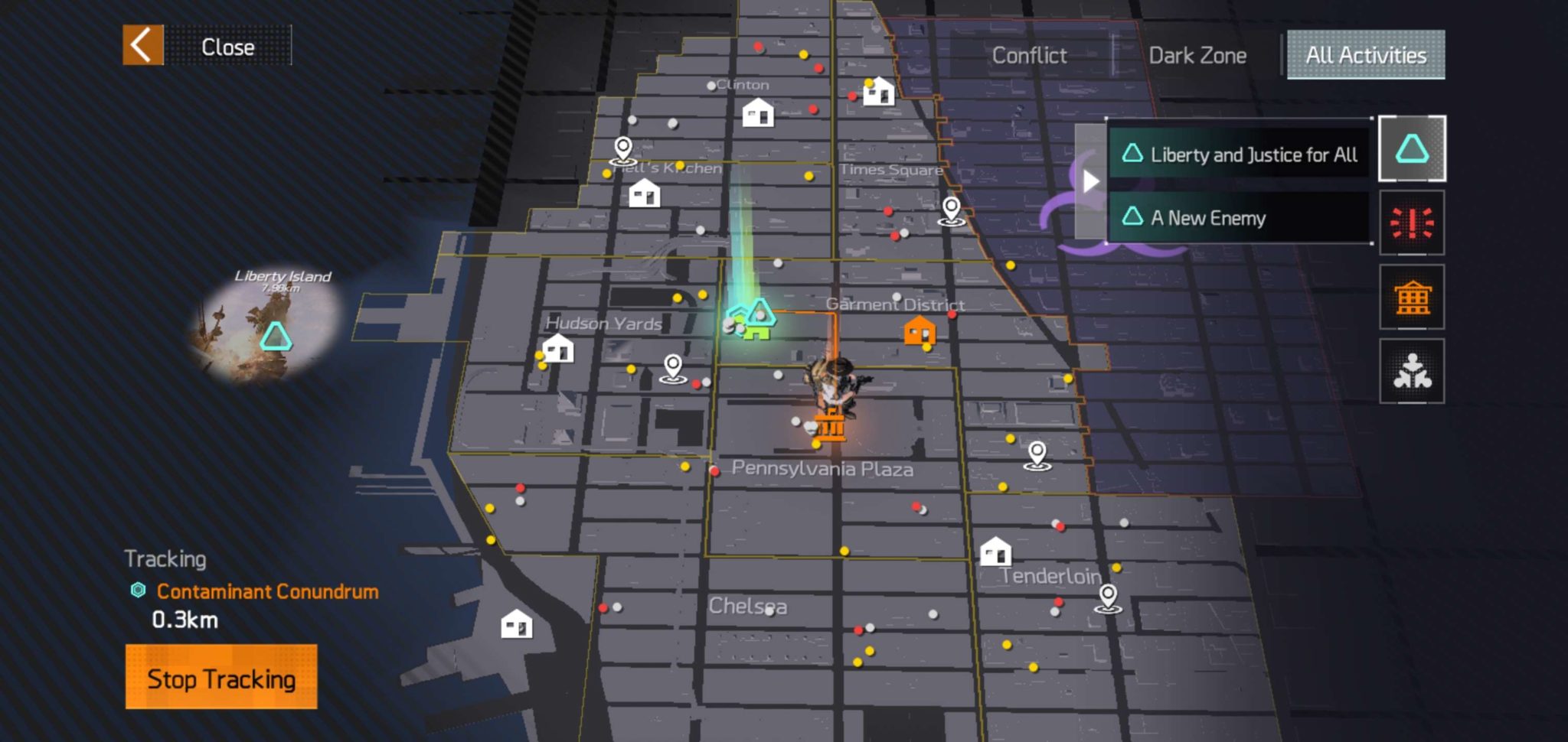 Mappa – TD Resurgence | The Division Dark Zone - Community Italiana